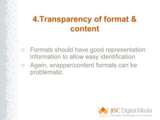 File Formats for Preservation | PPT