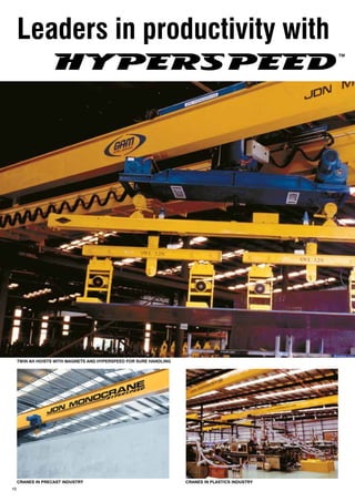 JDN Monocrane - The Leader in Cranes | PDF