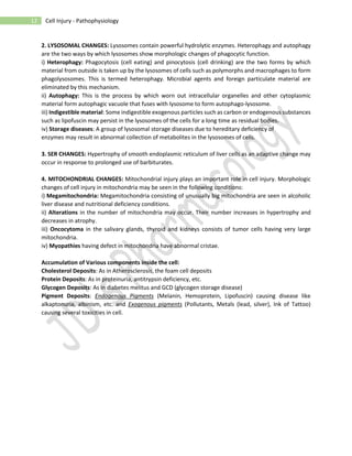 Cell injury; complete chapter | PDF