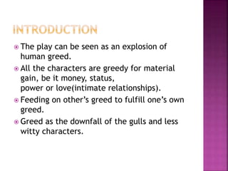 Greed in The Aalchemist | PPT