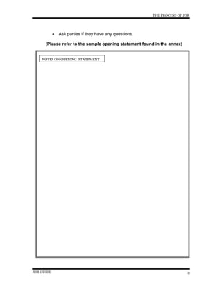 Judicial Dispute Resolution guide | PDF
