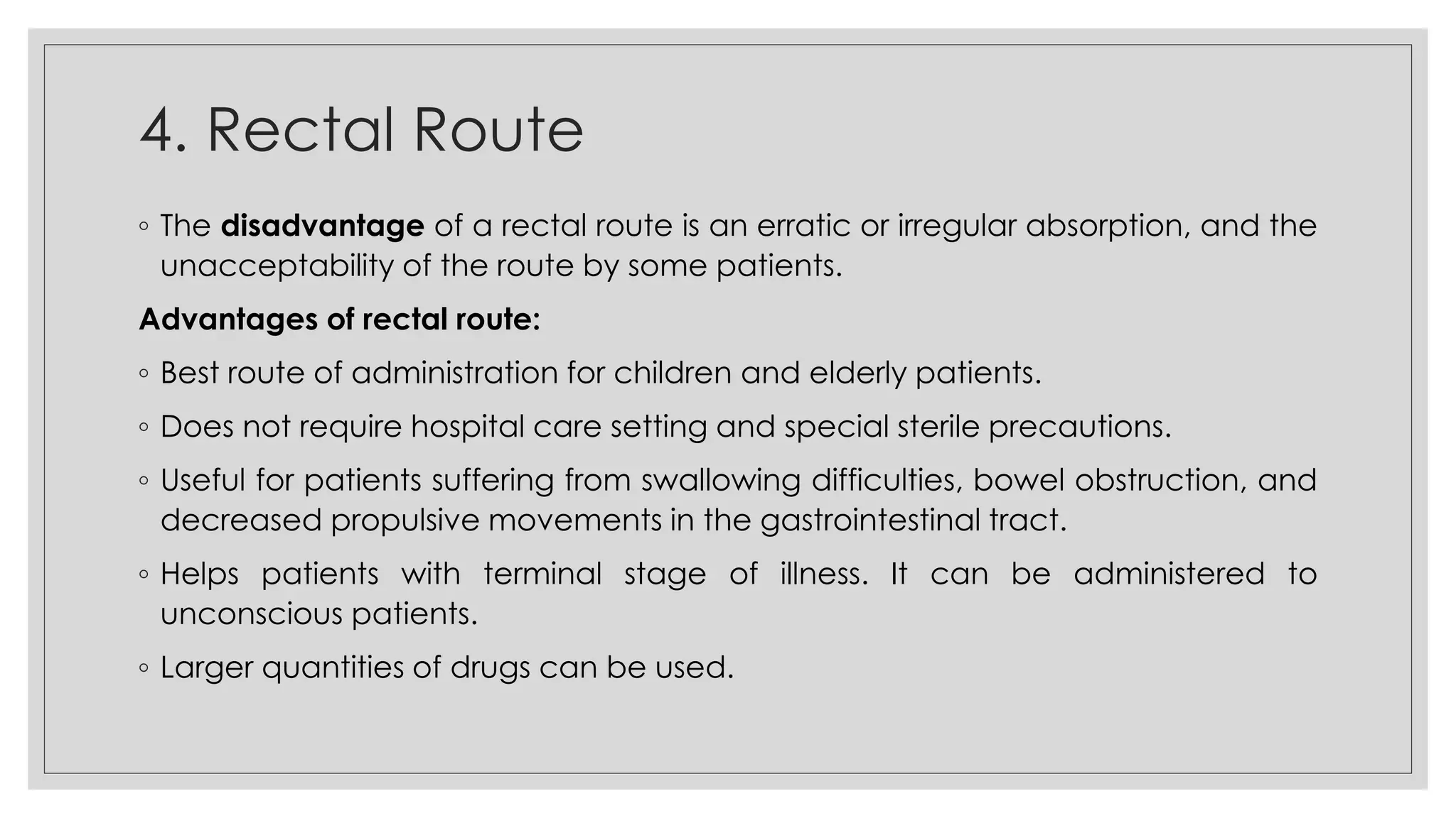 Routes of drug administration | PDF
