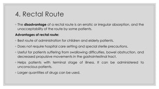 Routes of drug administration | PDF