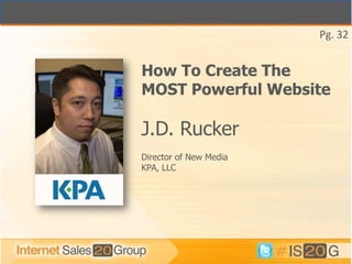JD Rucker "How To Create The MOST Powerful Website" | PPT