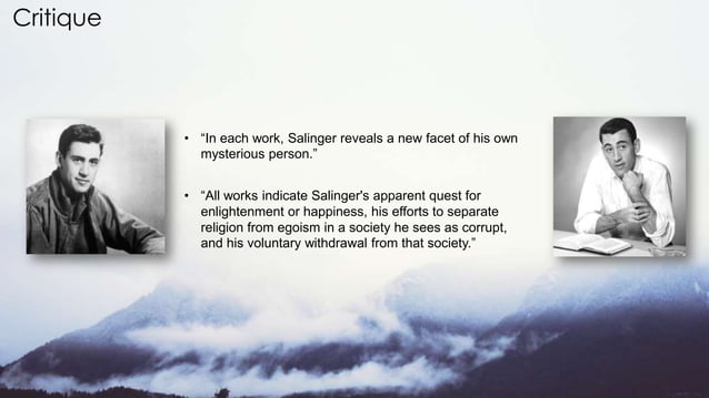 J.D. Salinger | PPTX