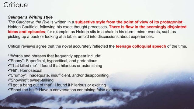 J.D. Salinger | PPTX