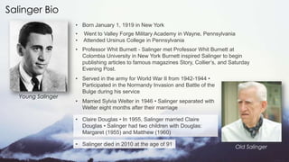 J.D. Salinger | PPTX