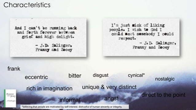 J.D. Salinger | PPTX