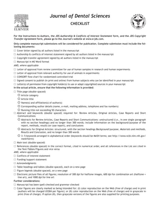 Unstructured Abstract