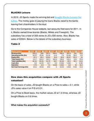 12 Reasons Why JD Sports is the King of Trainers | PDF