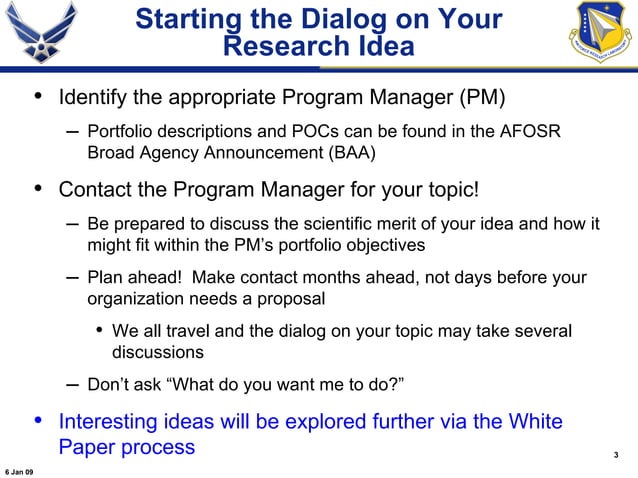 Program & Proposal Development | PPT