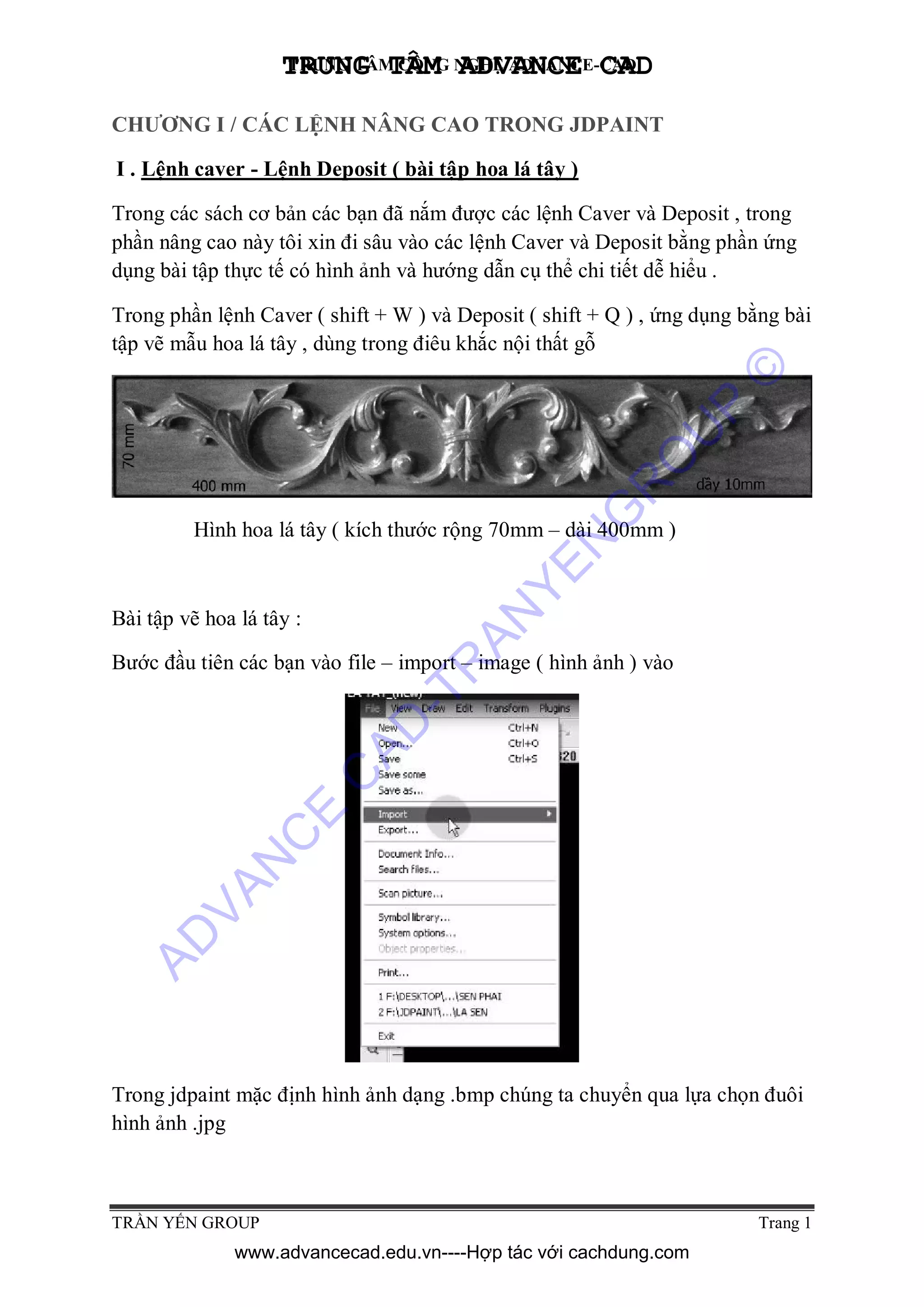 Tap 4: Thiet ke mau va gia cong nang cao jdpaint | PDF