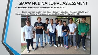 Narrative Report about Shield Metal Arc Welding NCII.pptx