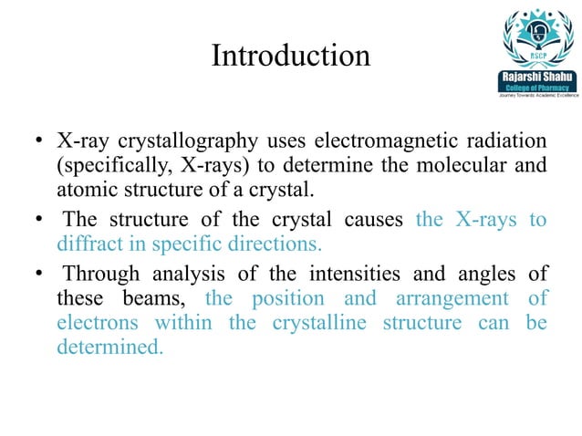 X-Ray Crystallography.pptx
