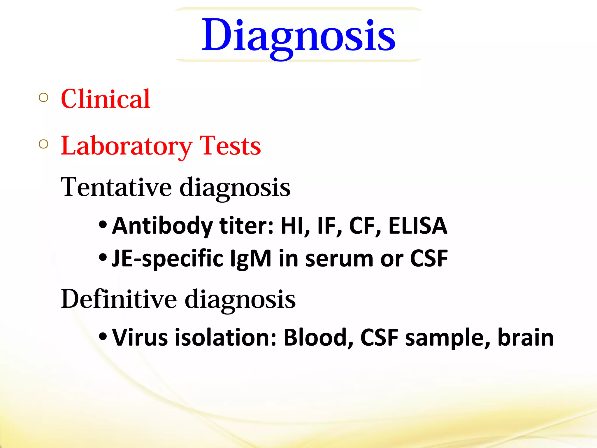 Japanese Encephalitis | PPT
