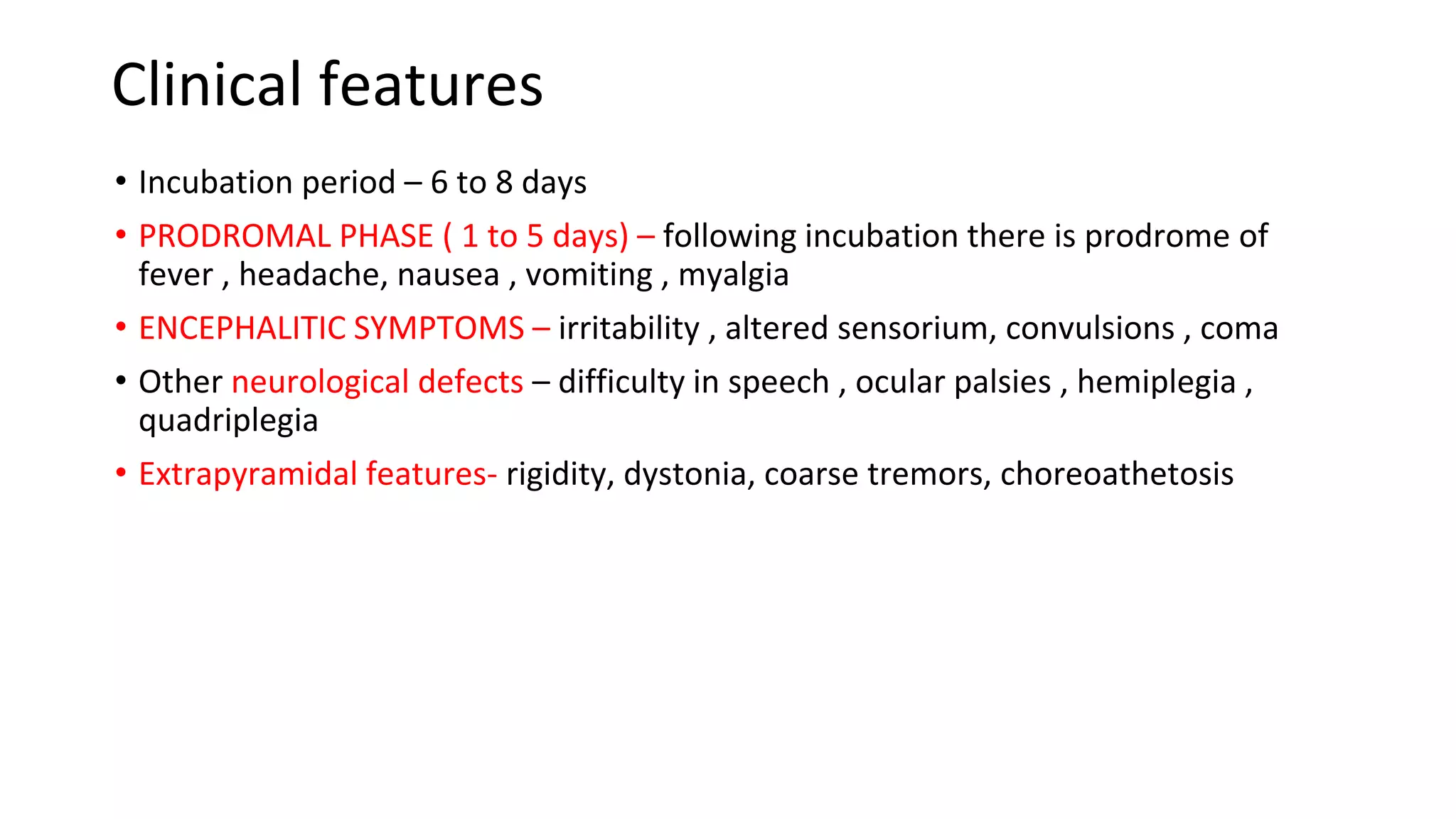 Japanese Encephalitis | PPTX