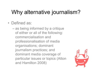 Embedding the audience in the teaching of online journalism | PPTX ...