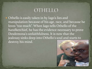 Othello: Jealousy | PPTX