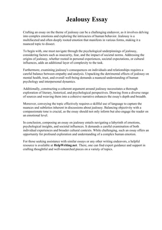 Jealousy Essay.pdf