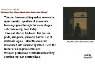 Understanding the Jealousy of Iblees under the lens of modern stages of ...