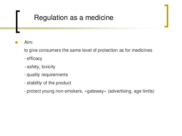 How E-Cigarettes Should be Regulated - Professor Jean-François ETTER