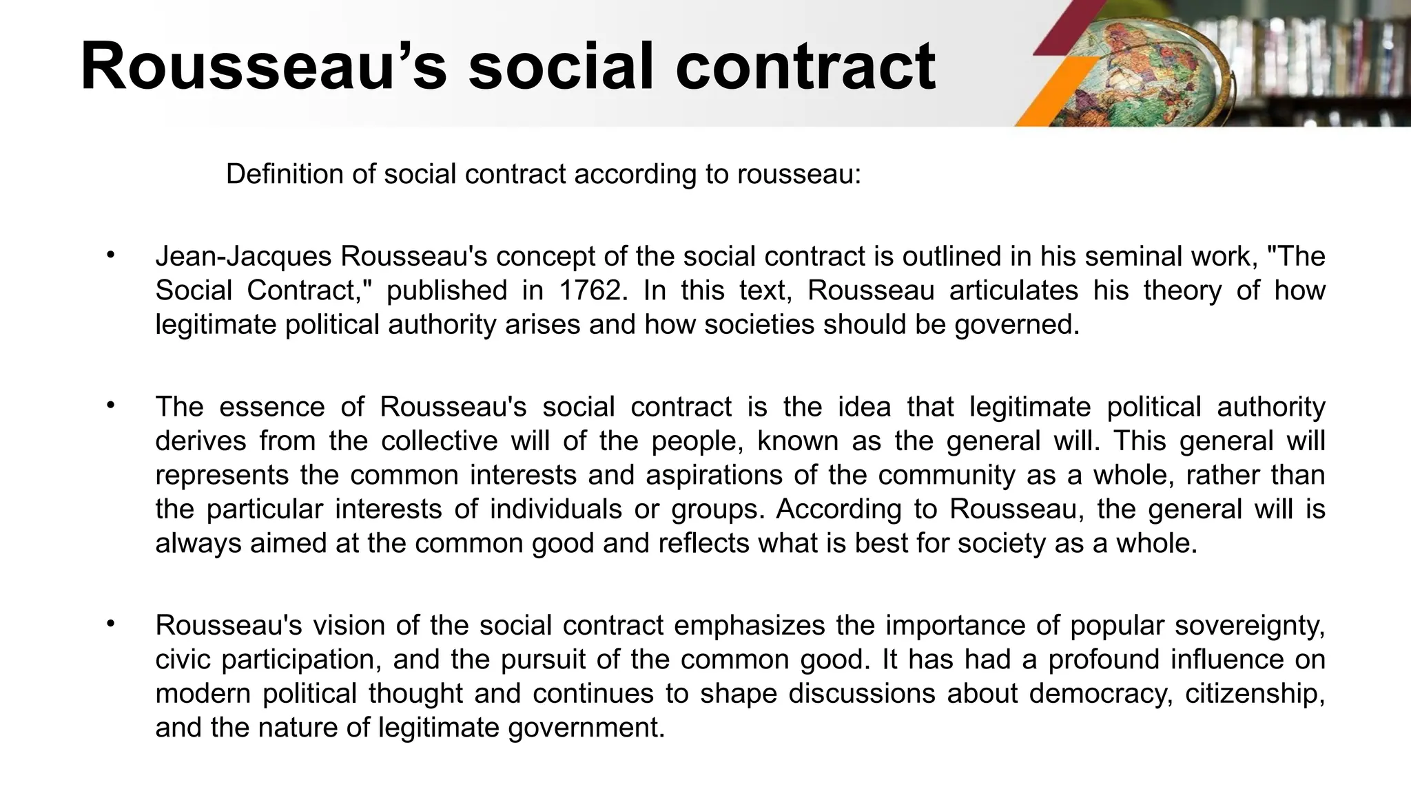 Jean-Jacques-Rousseau.pptx POLITICAL THEORY | PPT