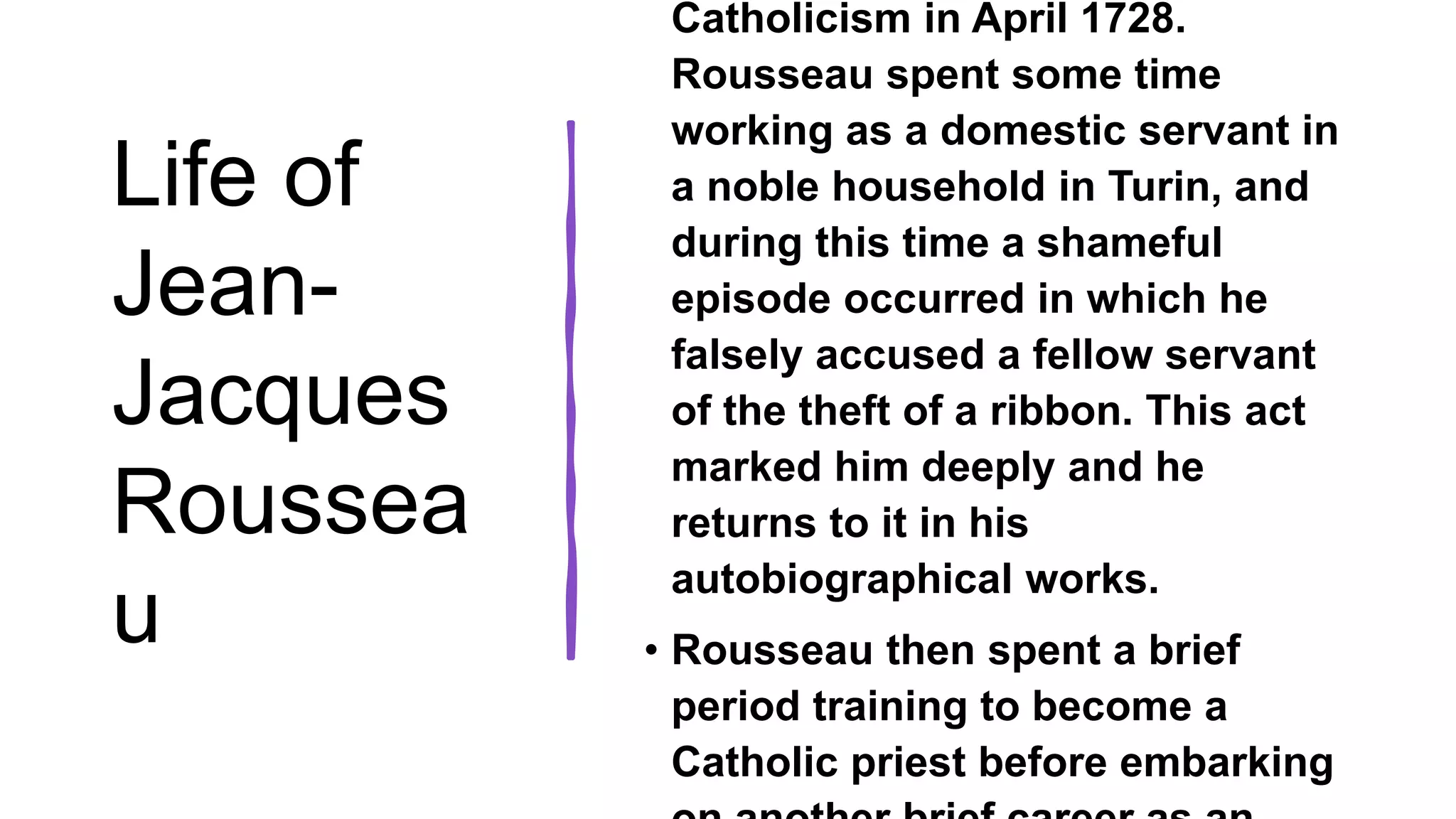 Jean-Jacques Rousseau | PPTX