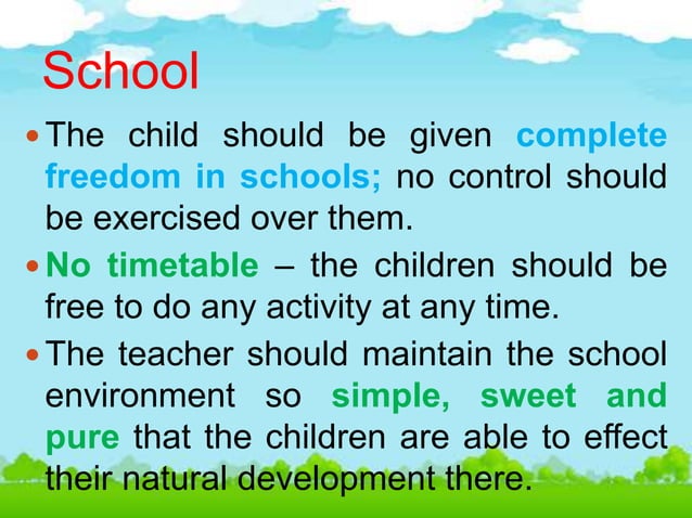 Jean jacques rousseau and his contribution in educational philosophy | PPTX