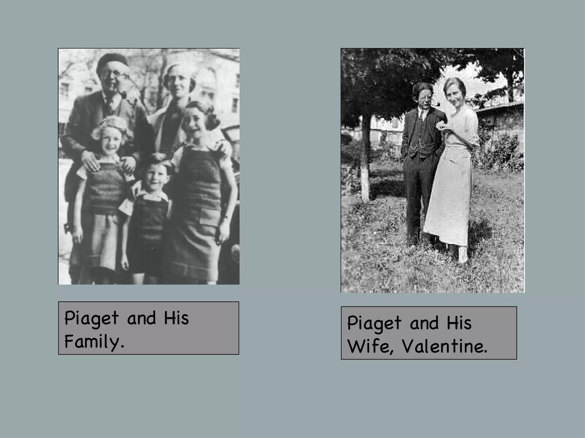 Jean Piaget/Cog Development/Epistemology | PPT