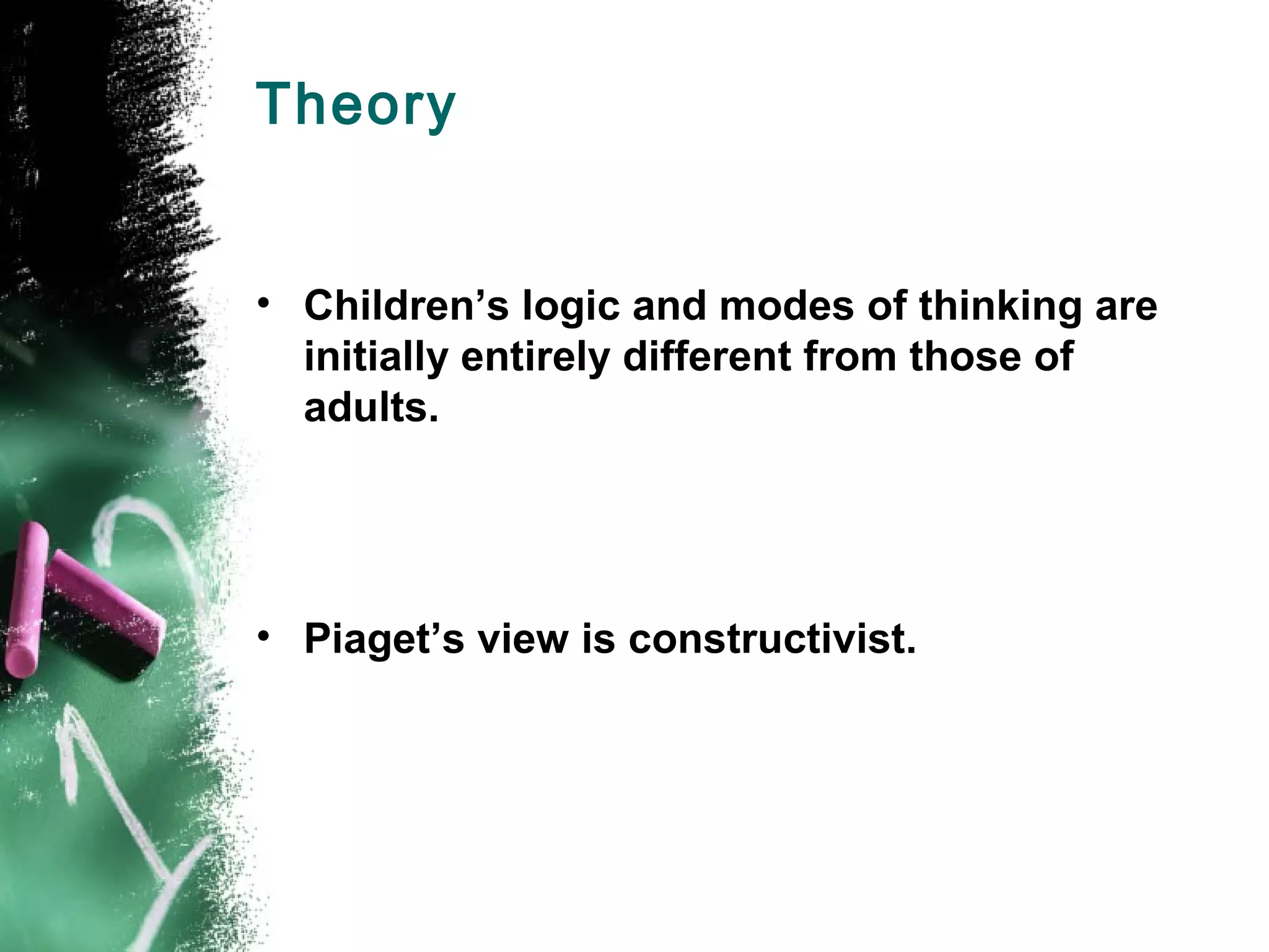 Jean piagets-theory-cognative development | PPT