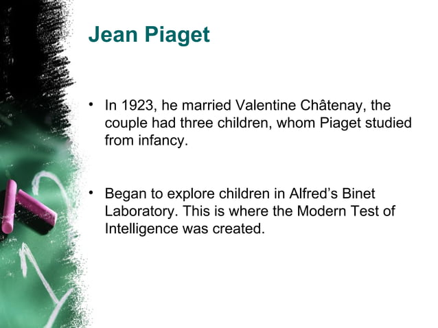 Jean piagets-theory-cognative development | PPT