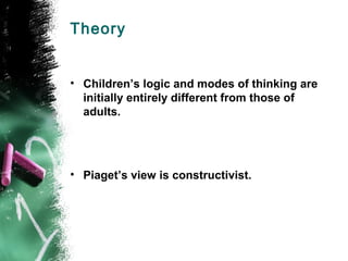 Jean piagets-theory-cognative development | PPT