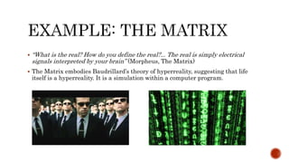 Jean Baudrillard Research | PPT