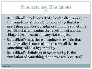 Jean Baudrillard | PPTX