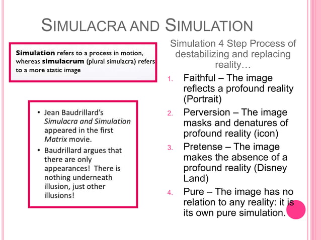 Jean baudrillard profile | PPTX