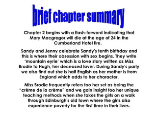Jean brodie chap 2 | PPT