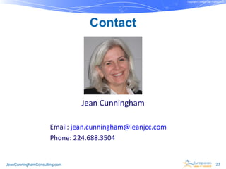 A story of lean IT transformation by Jean Cunningham - European Lean IT ...