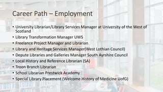 Librarians Moving Between Sectors | PPT