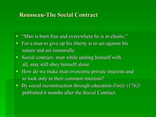 Jean Jacques Rousseau | PPT