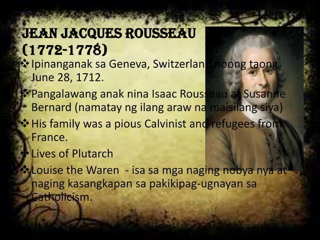 Jean jacques rousseau | PPT
