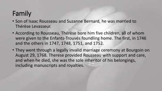 Jean Jacques Rousseau | PPTX