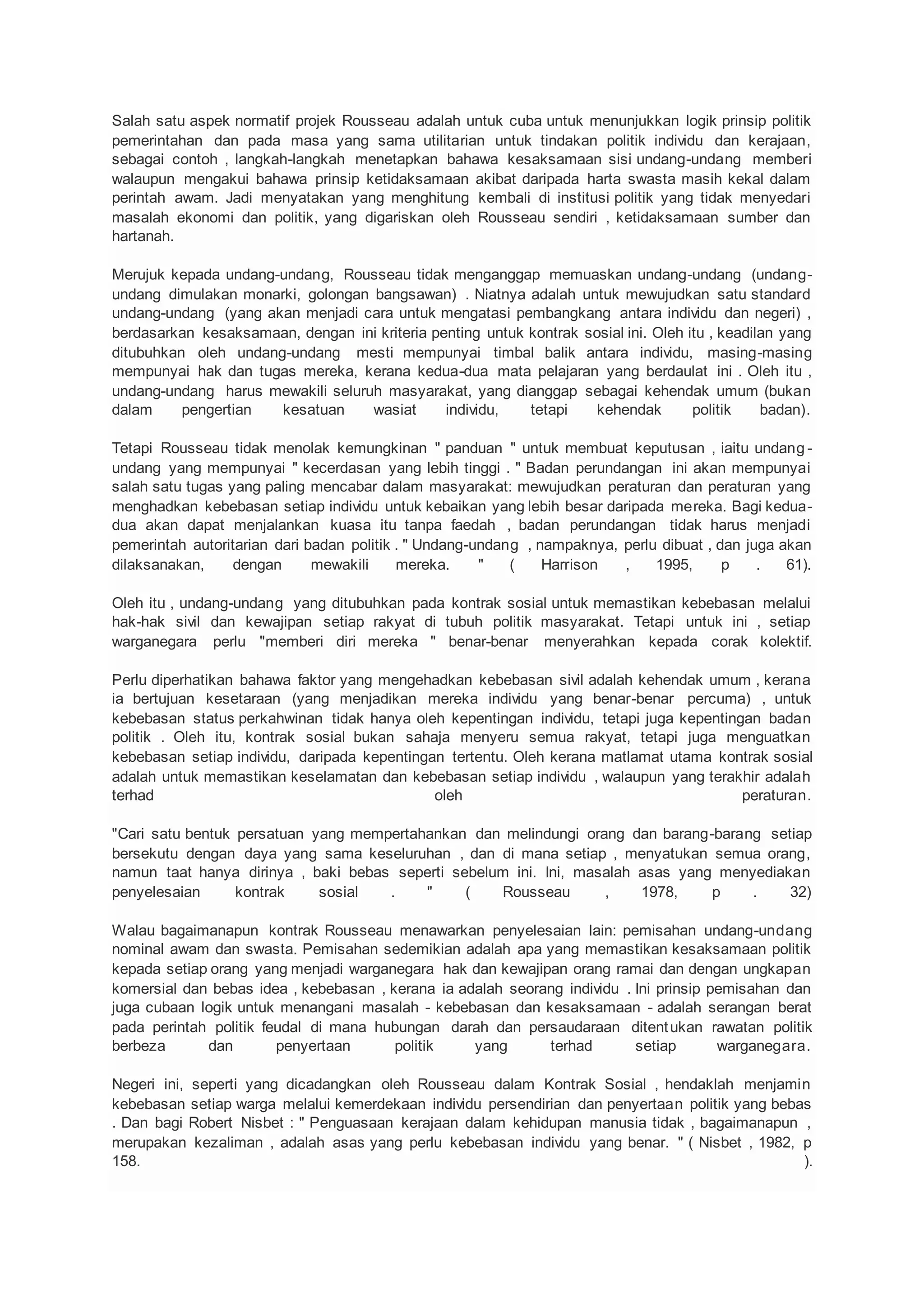 Jean jacques rousseau | DOCX