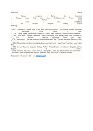 Jean jacques rousseau | DOCX