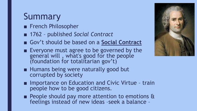 Jean_Jacques_Rousseau_Political_Philosop.ppt | Political Issues ...