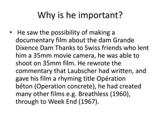Jean luc godard | PPTX