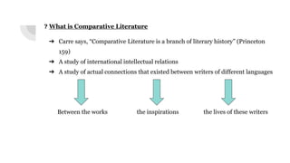 Jean Marie Carre of the French School of Comparative Literature.pptx
