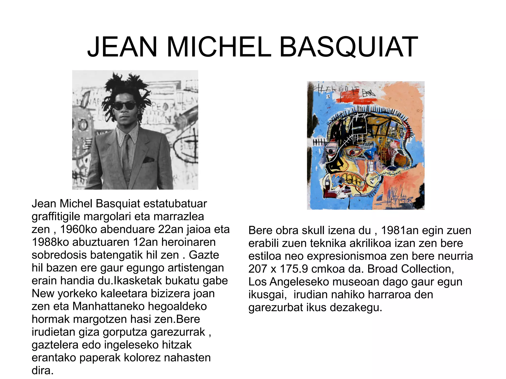 Jean michel basquiat | PPT