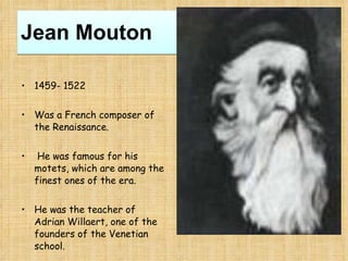 Jean Mouton | PPT