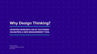 MURAL Webinar: Evaluating the Impact of Design Thinking in Action II | PDF