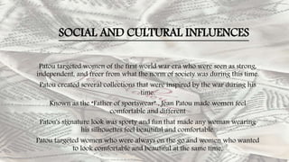 Jean patou - French fashion designer and founder of the Jean Patou ...